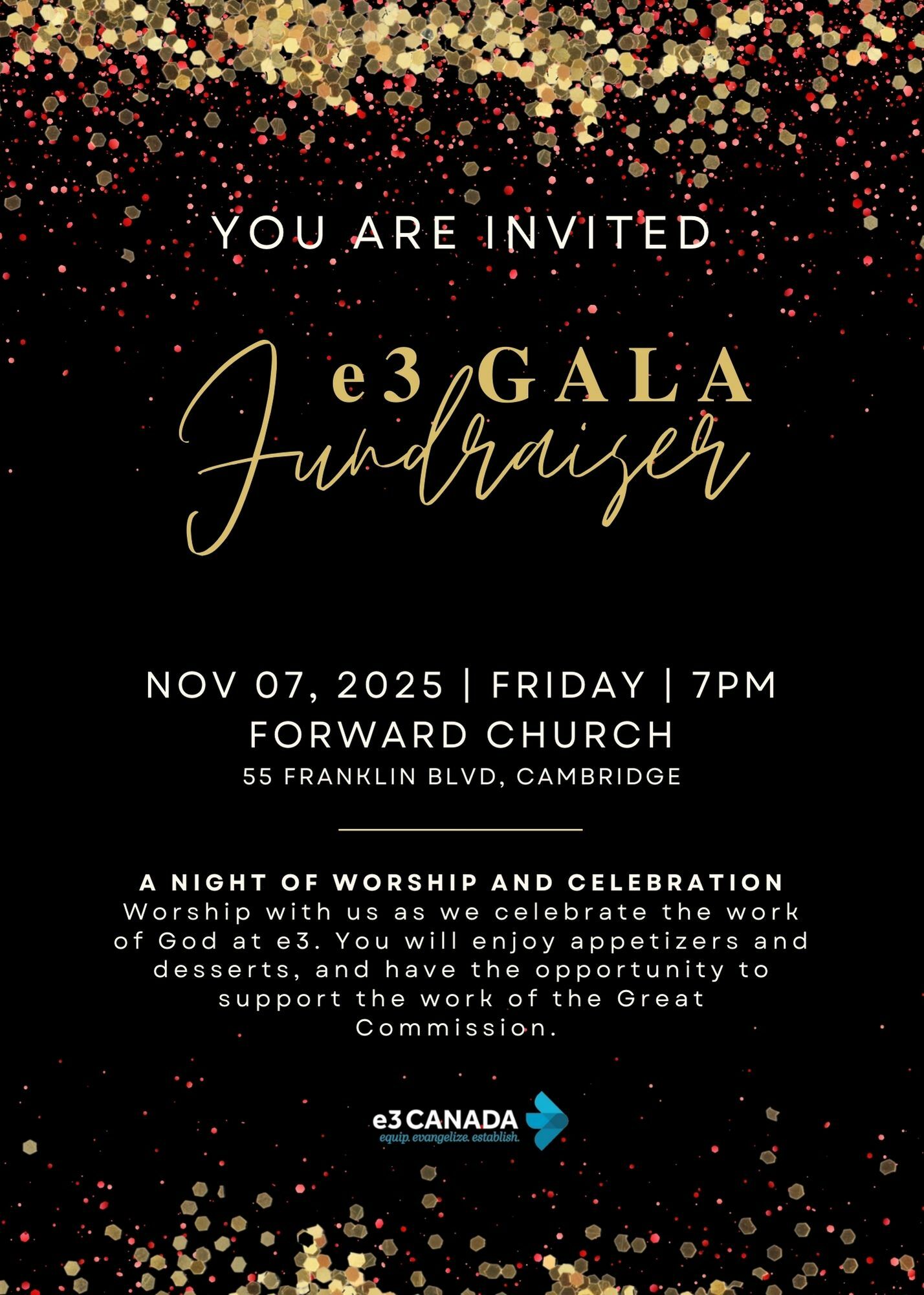 2025 e3 Gala - e3 Ministry Canada